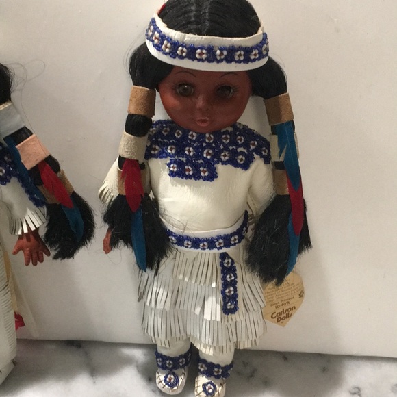 Carlson Dolls | Other | Vintage Carlson Dolls Sioux Chief Princess ...